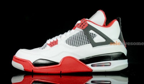 Air Jordan 4 Retro Fire Red 2012 - RIP Mars Blackmon