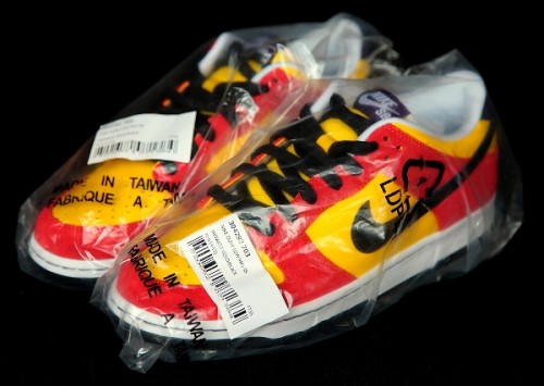 Une Nike Dunk Low aux couleurs de McDonald's