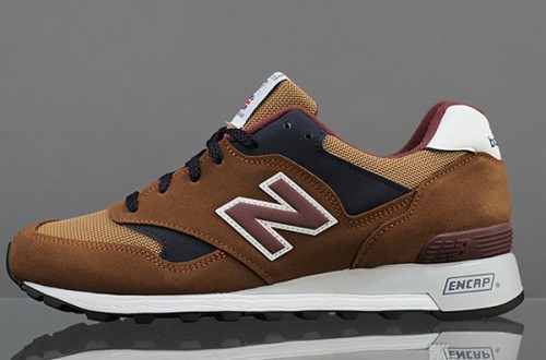 New Balance 577 Marron "made in england" - chaussure