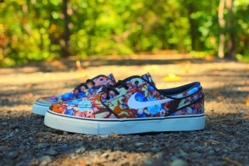 Où acheter la Nike SB Janoski Floral Digi Camo Photo Blue