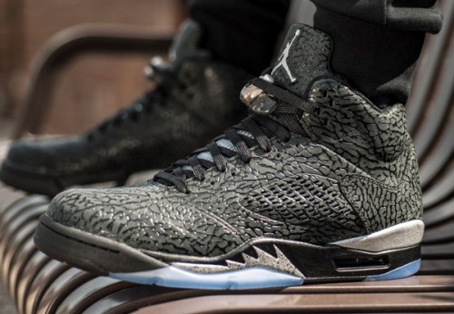 Où acheter la Air Jordan 5 3Lab5 'Metallic Silver' (Elephant)