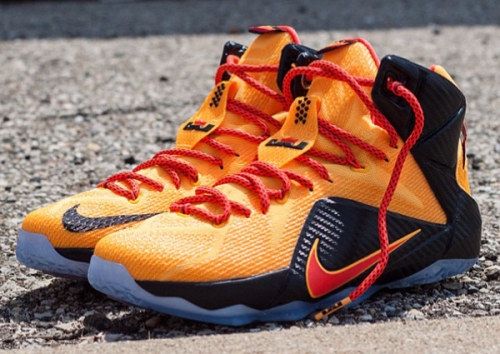 Où acheter la Nike Lebron 12 Witness Orange Crimson