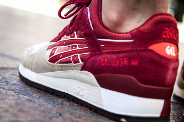 Asics Gel Lyte 3 Gradient Burgundy | Sneakers-actus