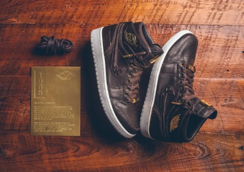 Où acheter la Air Jordan 1 Pinnacle Croc Brown Gold