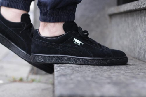 Où acheter la Puma Suede (Noir) Black Dark Shadow