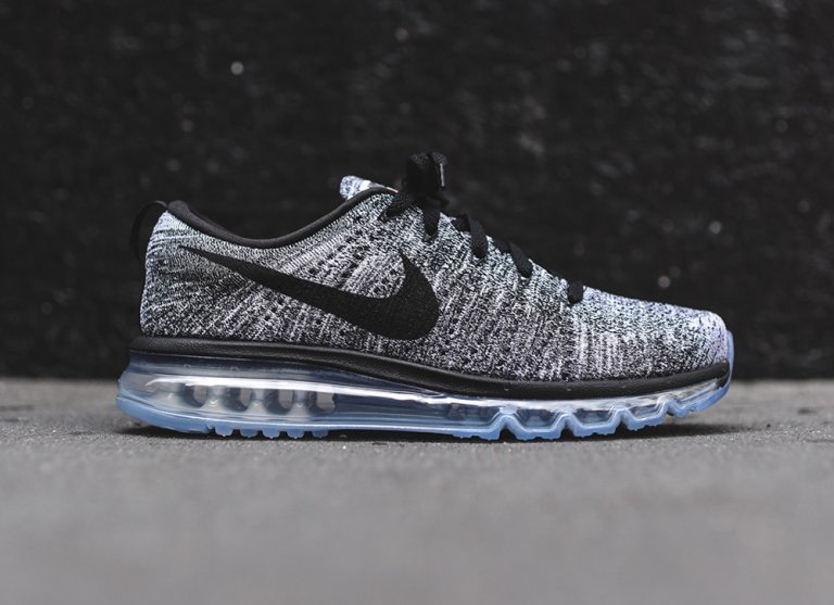Nike Flyknit Air Max 'Oreo' Black White 2016 (homme)