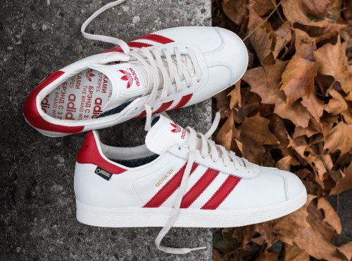 Où trouver la Adidas Moskva Gazelle GTX 'White Red Gold'