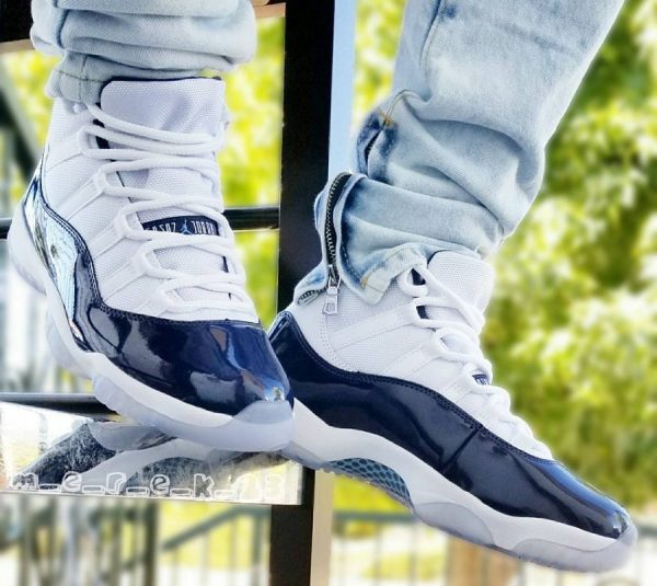 Air Jordan XI 11 Retro 'Win Like 82' UNC Midnight Navy