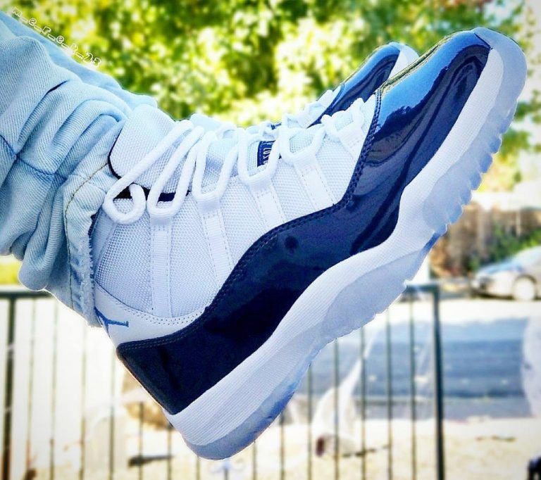 Air Jordan XI 11 Retro 'Win Like 82' UNC Midnight Navy