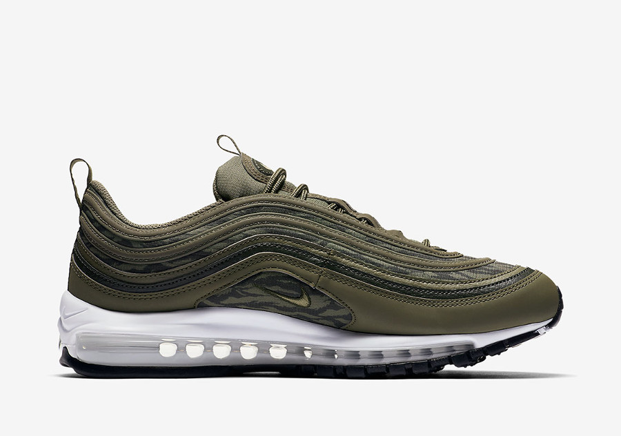 [Avis] Où trouver la Nike Air Max 97 Tiger Camo Vert Olive réfléchissante