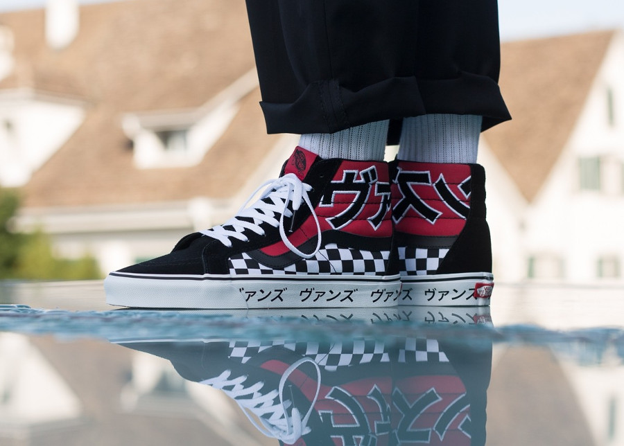 Que valent les Vans UA SK8 Hi Reissue 'Japanese Type' Checkerboard