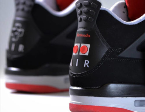 Air Jordan 4 Retro Bred Nintendo Nes 'Super Mario Bros'