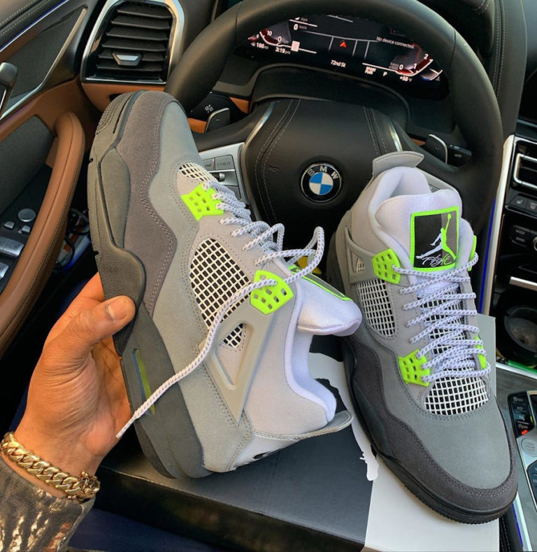 Que vaut la Air Jordan 4 Retro SE 95 Neon Grey Volt CT5342-007