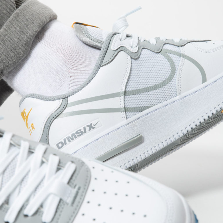 Que vaut la Nike Air Force 1 React Dimsix Light Smoke Grey CT1020