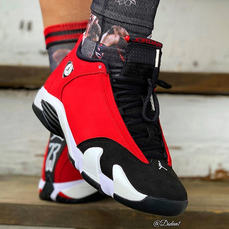 487471-006 : que vaut Air Jordan 14 Retro Gym Red Toro Chicago Bulls