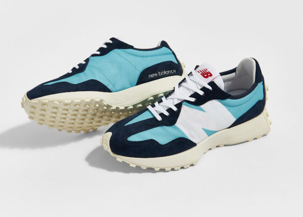 Que vaut la New Balance 327 WS327CPB Wax Blue Natural Indigo