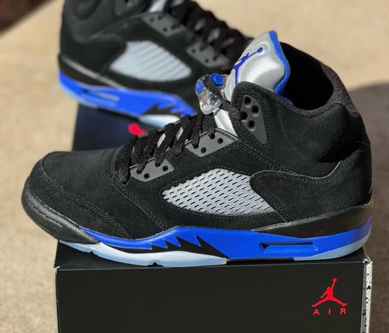Que vaut la AJ5 Retro Racer Blue Black Reflective Silver CT4838-004