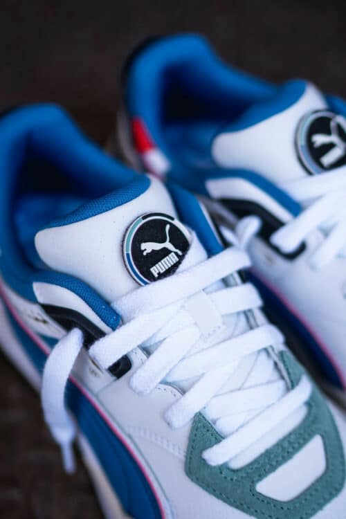 Puma Mirage Sport Go For White Mineral Blue 384403-01 Sneakers-actus