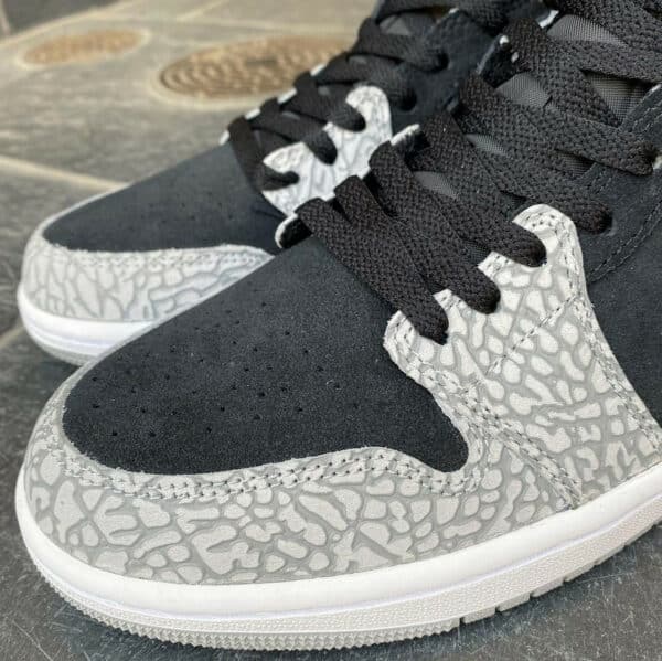 AJ1 Mid SE Elephant Toe Print AJ3 Black Cement DM1200-016