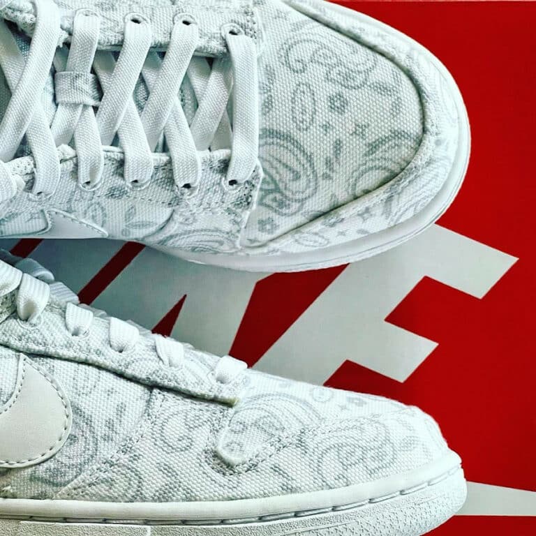 Nike Dunk Low Essential White Paisley Bandana DJ9955-100