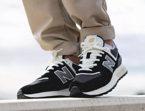 NB 574 Legacy Black Marblehead U574LGG1