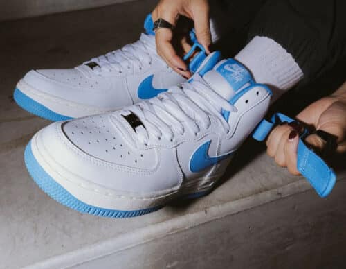 Nike Air Force 1 High University Blue UNC Carolina DX3805-100