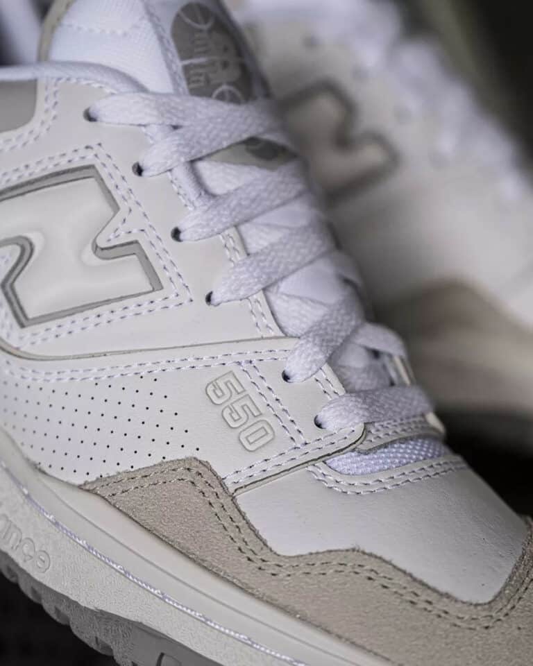 NB 550 White Summer Fog Rain Cloud BB550NCB