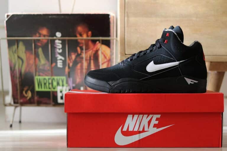 Nike Air Flight Lite 2 Mid Pippen Black White Varsity Red DQ7687