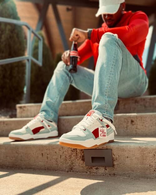 Puma x Coca Cola Slipstream Coke Slate Racing Red 387027-01