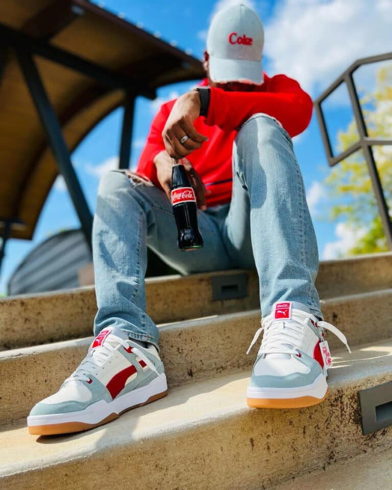 Puma x Coca Cola Slipstream Coke Slate Racing Red 387027-01