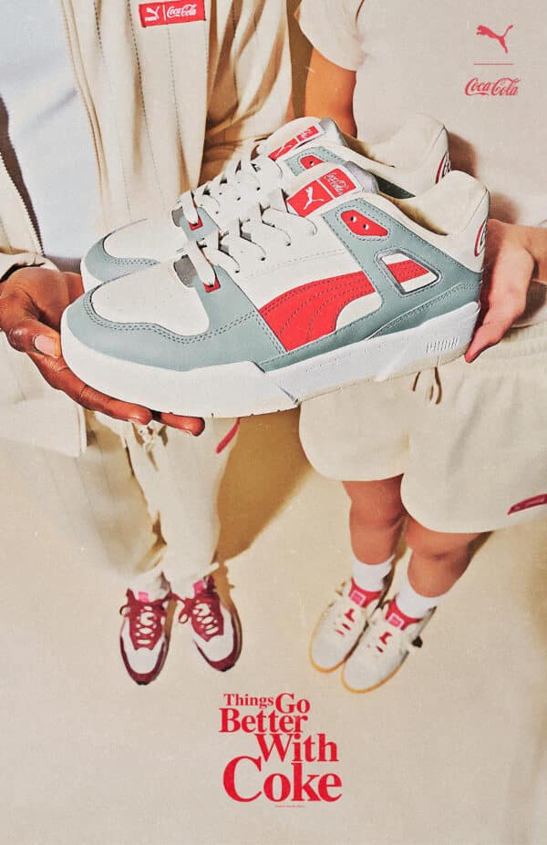 Puma x Coca Cola Slipstream Coke Slate Racing Red 387027-01