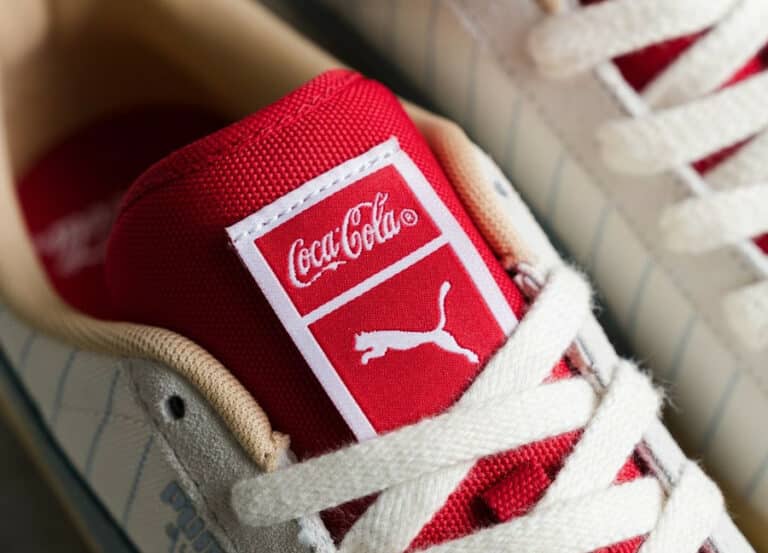 Puma Suede x Coca Cola Pinstripes Things go better with Coke