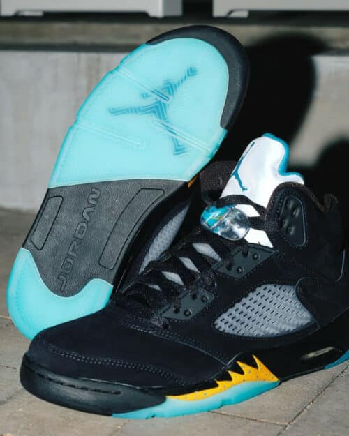 Air Jordan 5 Aqua AJ8 Aquatone Taxi style Chris Paul