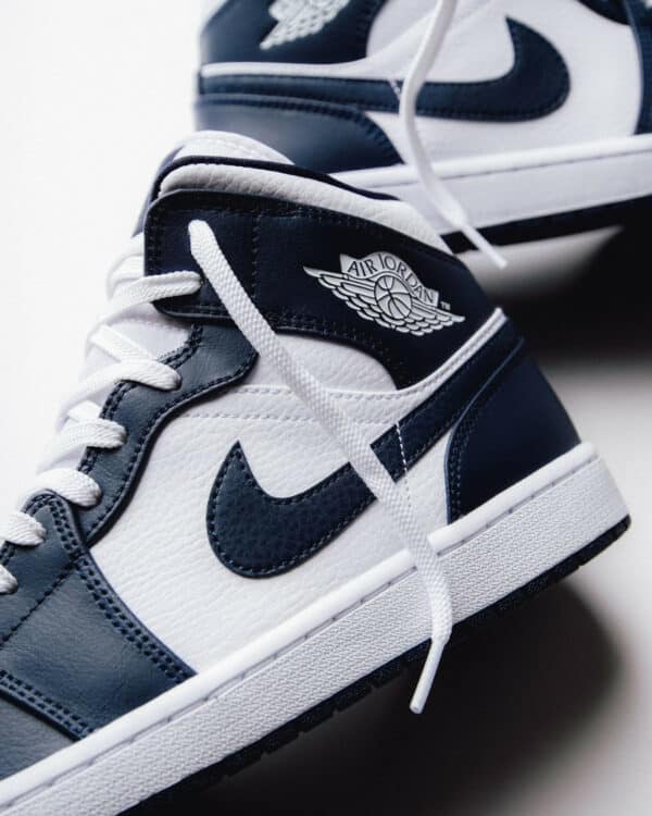 Air Jordan 1 Mid Obsidian Gold 2023 Obsidienne 554724-174