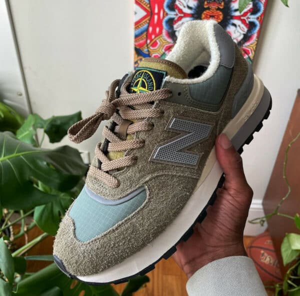 NB 574 Legacy x Stone Island SI U574LGST Boussole