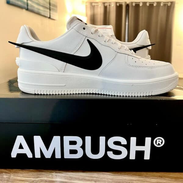 Nike AF1 Low x Ambush Phantom Black Panda déstructurée DV3464-002