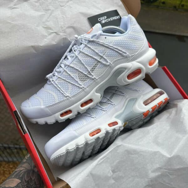 Nike Air Max Plus Utility TN1 Toggle White Safety Orange FJ4232-100