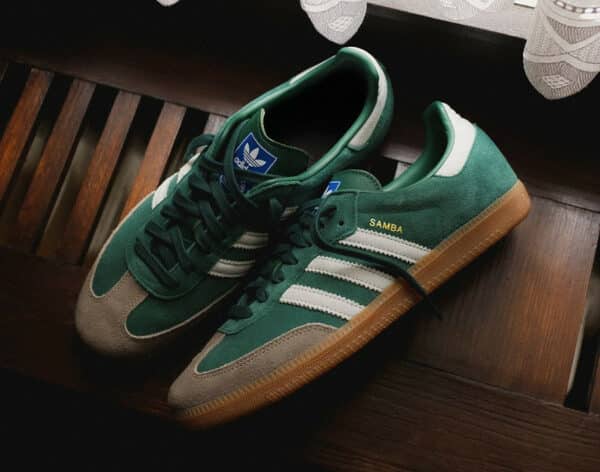 adidas Samba OG Chalk Collegiate Green Vert foncé 2023 ID2054