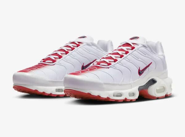 Nike Air Max Plus TN1 White Gradient Red dégradé rouge FN3410