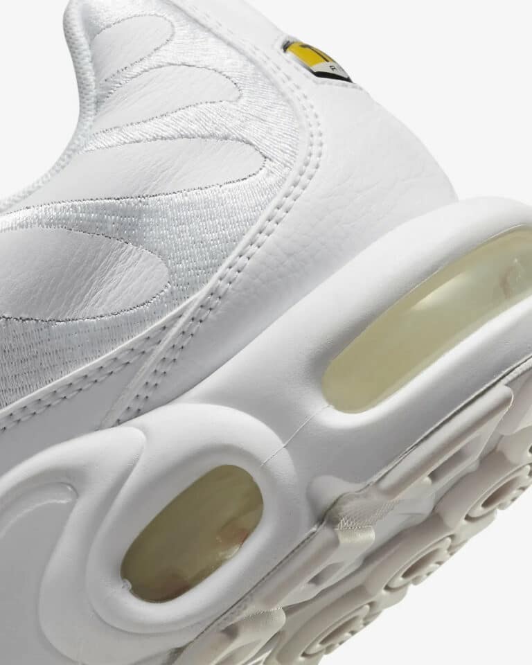 Nike Air Max Plus TN1 Leather Triple White 2023 AJ2029-100