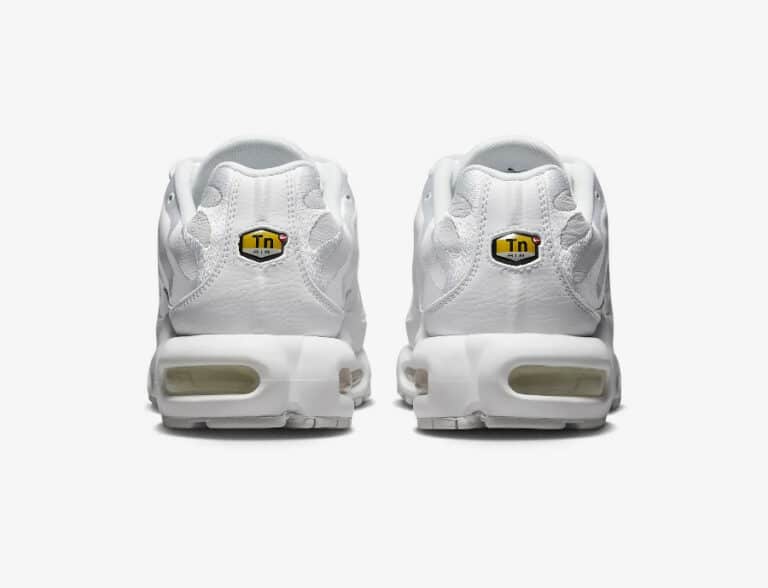 Nike Air Max Plus TN1 Leather Triple White 2023 AJ2029-100