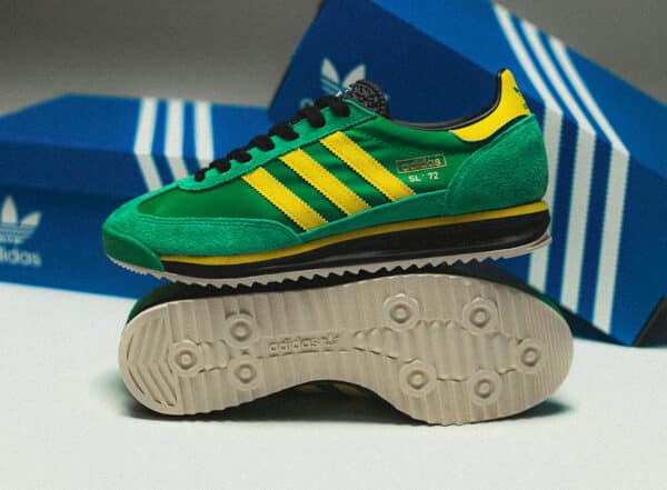 adidas SL 72 RS Reshaped OG Green Yellow Black 2023 IG2133