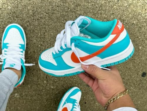 Que vaut la Nike Dunk Low Miami Dolphins DV0833-102